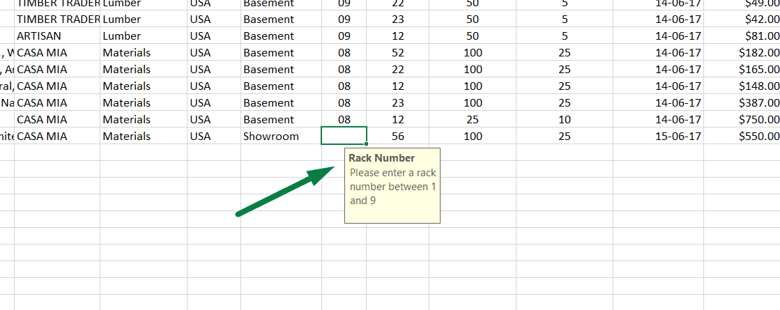 How To Create An Input Message In Excel 3 Easy Steps