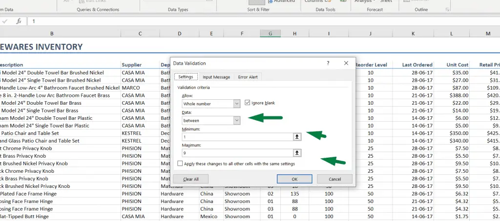 How To Create An Input Message In Excel 3 Easy Steps