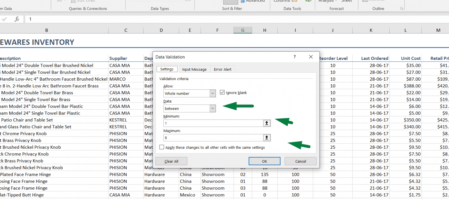 How To Create An Input Message In Excel 3 Easy Steps