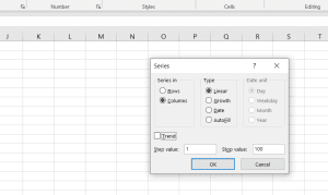 How to Autofill in Excel without dragging