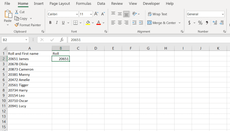 How to Autofill in Excel without dragging